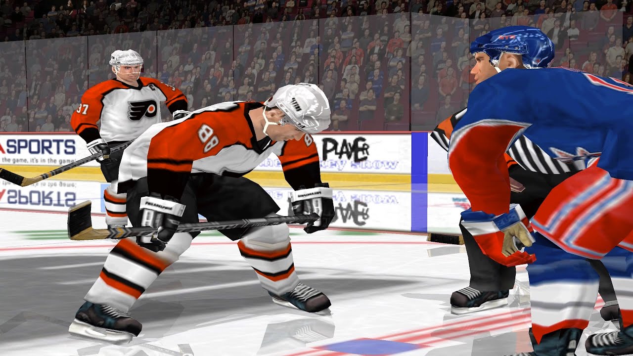 NHL 2001 | New York Rangers - Philadelphia Flyers | Season game 61 ...