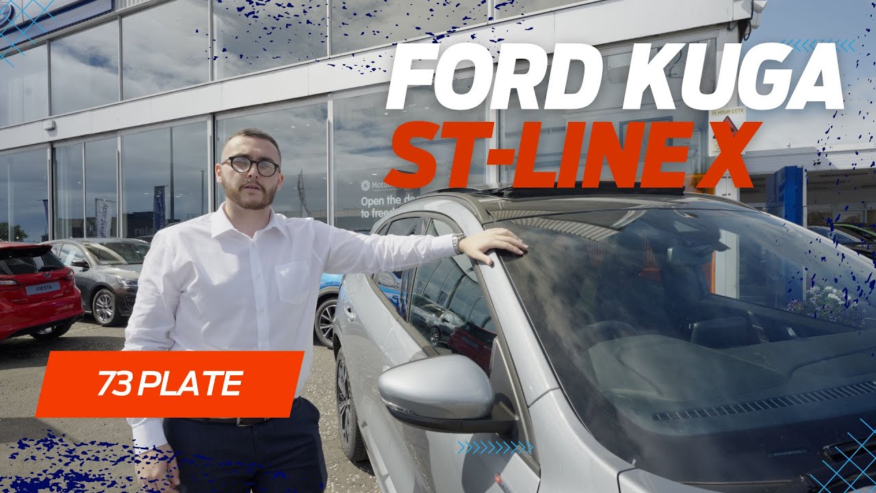 New Ford Kuga ST-Line X in Solar Silver - In Stock for Immediate ...