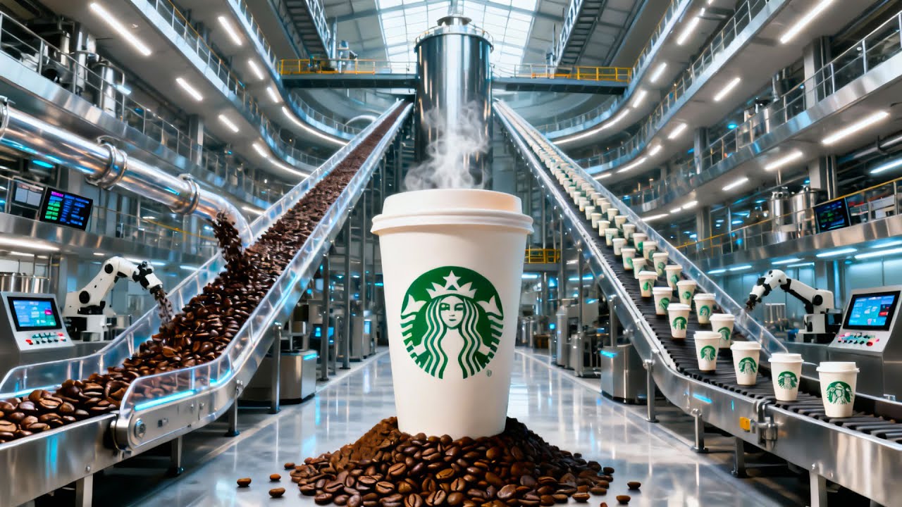 Inside the High-Tech Starbucks Coffee Factory – How Premium Coffee ...