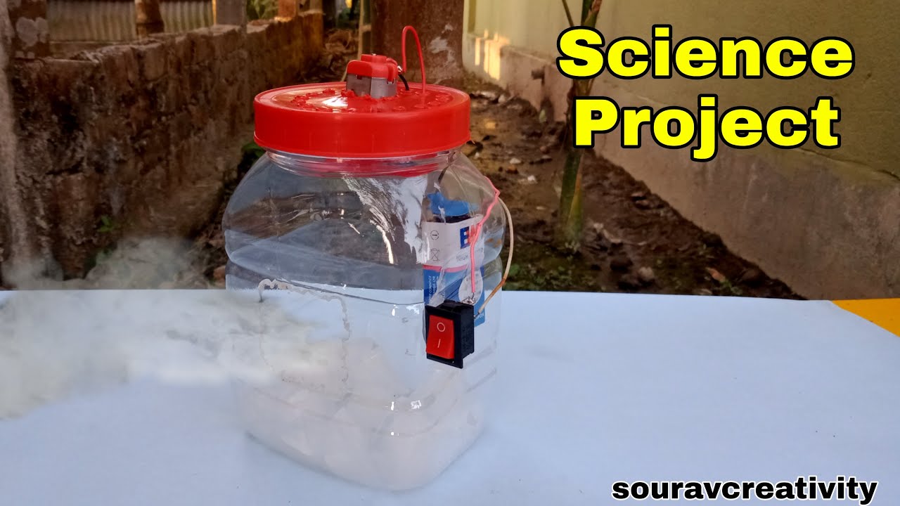 How To Make Air Cooler At Home | Easy Science Project At Home - YouTube