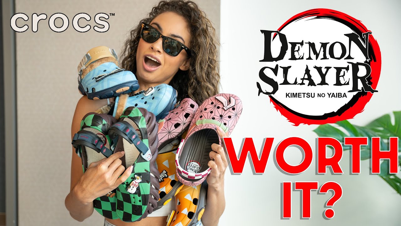 I bought every Demon Slayer Crocs! Review, Sizing and How to Style them ...
