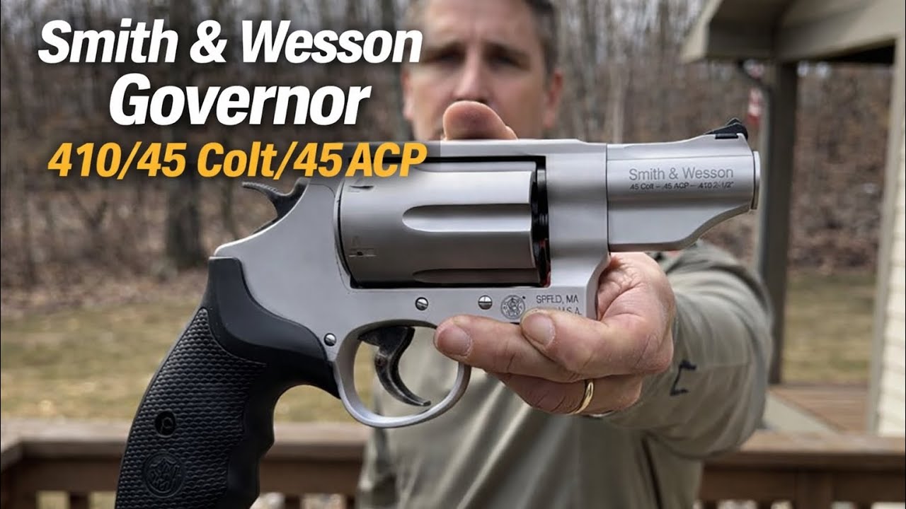 Smith & Wesson Governor 410/45Colt/45ACP Review!! - YouTube
