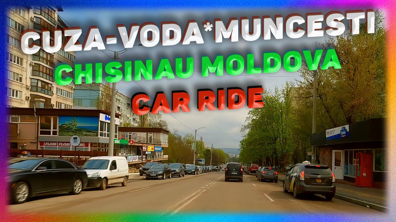 From The Cuza-Voda Street To The Muncesti Street. Chisinau. Moldova ...