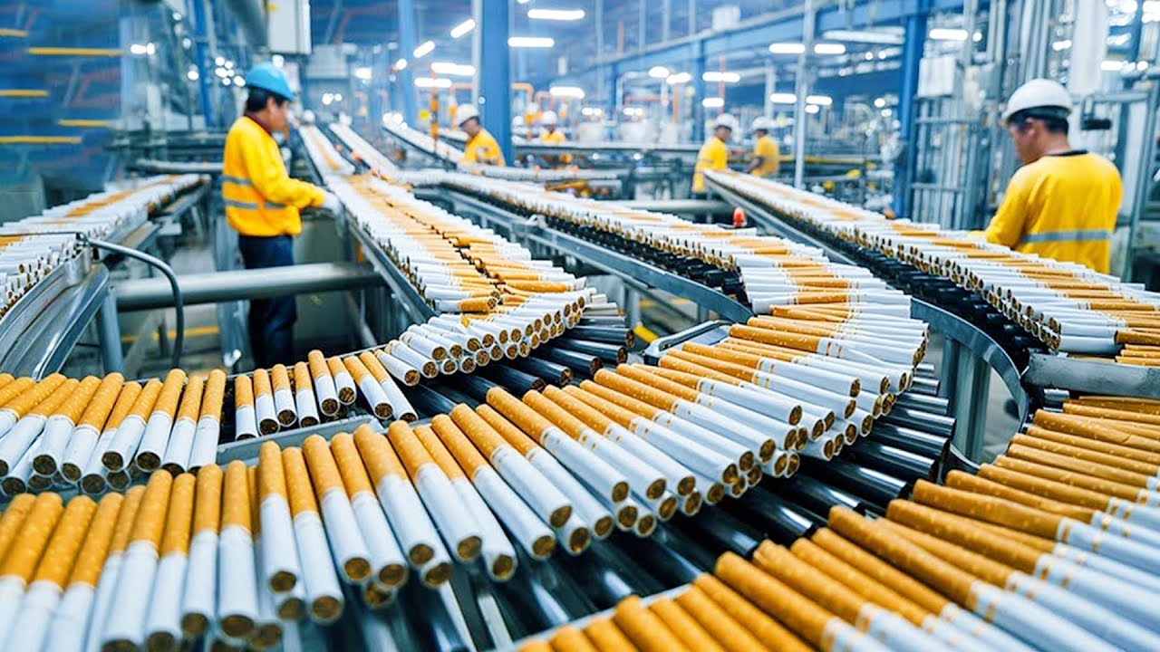 SAIS-TU COMMENT LES CIGARETTES SONT FABRIQUÉES EN USINE ? DÉCOUVRE TOUT ...