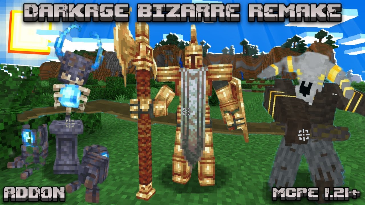 Download do Addon DarkAge BIZARRE REMAKE para o Minecraft PE 1.21+ - DOWNLOAD GRÁTIS - YouTube