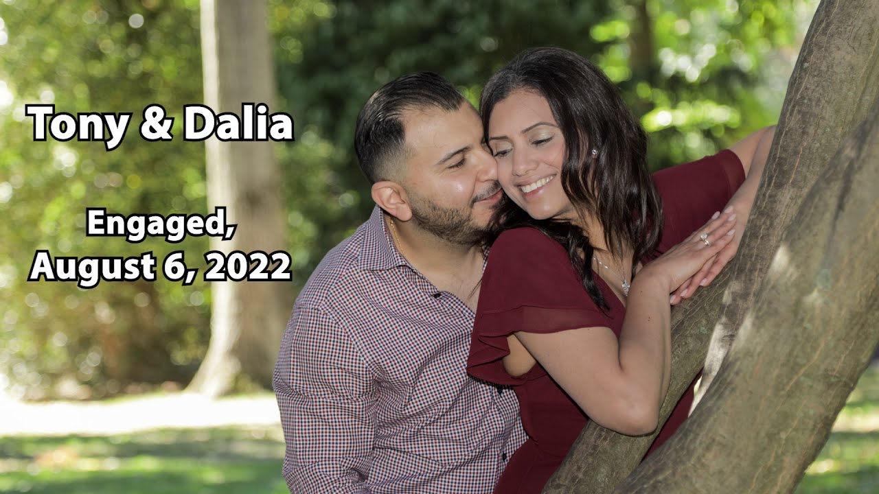 Tony & Dalia's Engagement Photos - YouTube