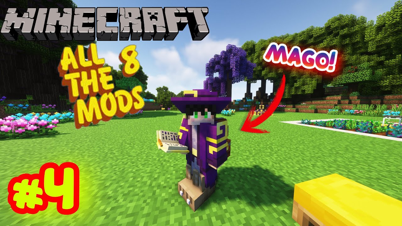 El TRAJE DE MAGO EN MINECRAFT - ATM 8 EP 4 Serie de minecraft con mods ...