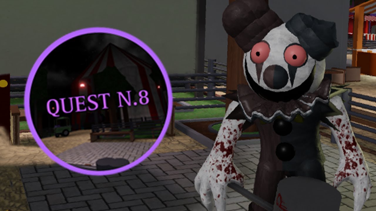 How to complete Quest N.8 and get the Ripper Clown Morph in Piggy ...