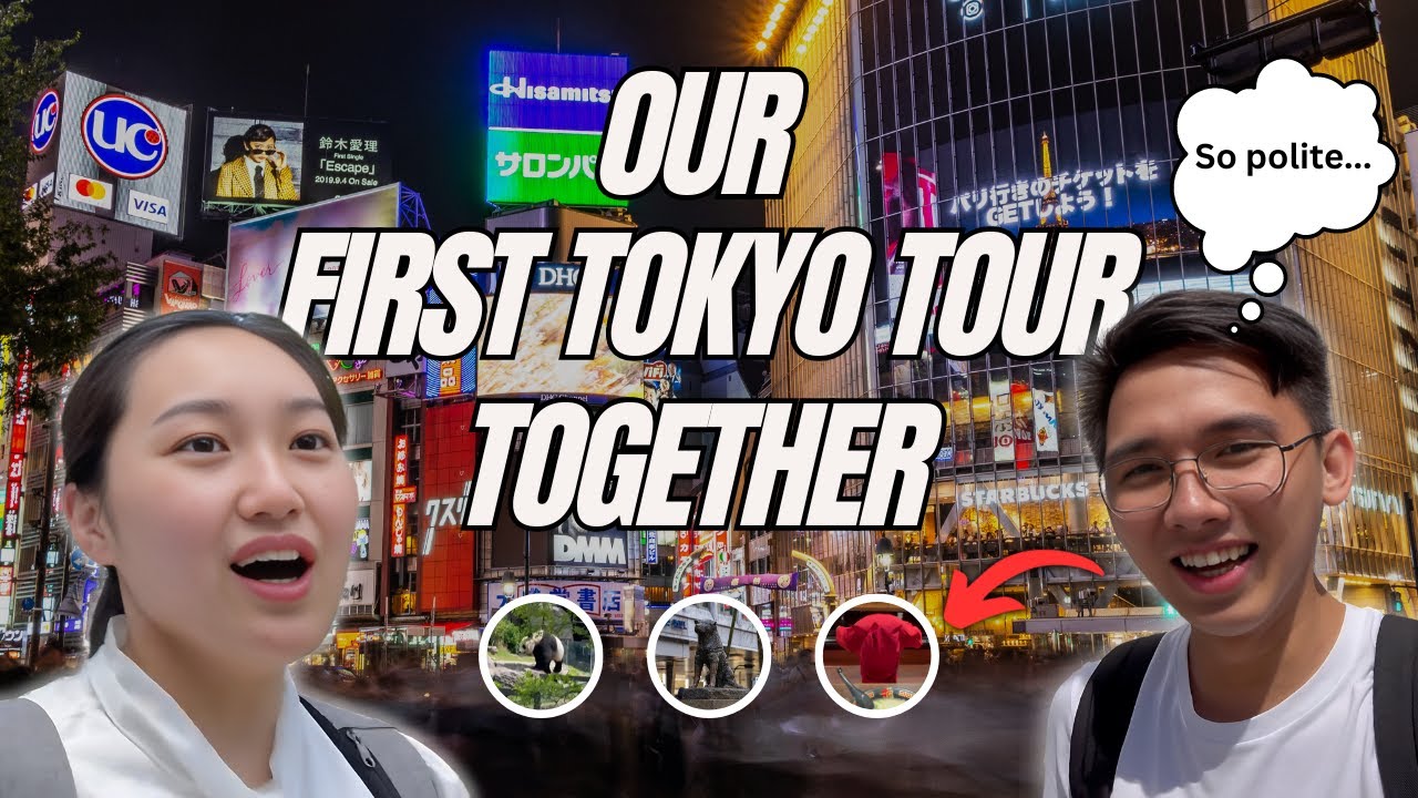 Japanese-Filipino Couple Vlog - Our FIRST Tokyo Tour TOGETHER - YouTube