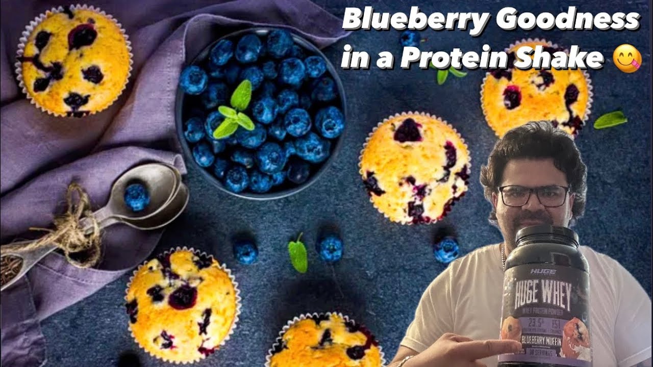 Huge Supplements - Huge Whey *Blueberry* Protein Review!!! - YouTube