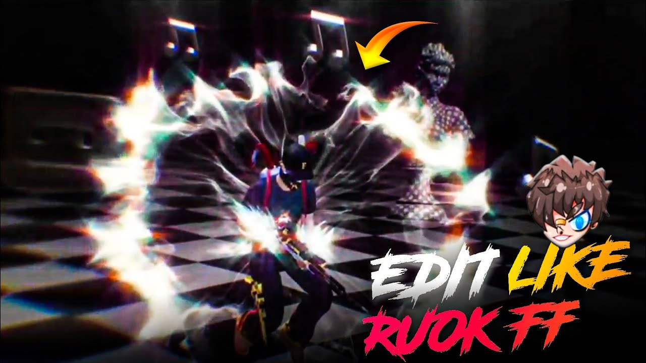 🔥ruok ff latest insane effect editing tutorial||🥵how to edit montage ...