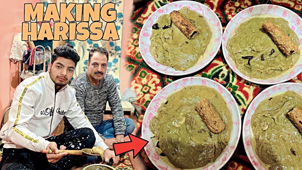 Making Homemade Harissa With My Family || Kashmiri #foodvlog - YouTube