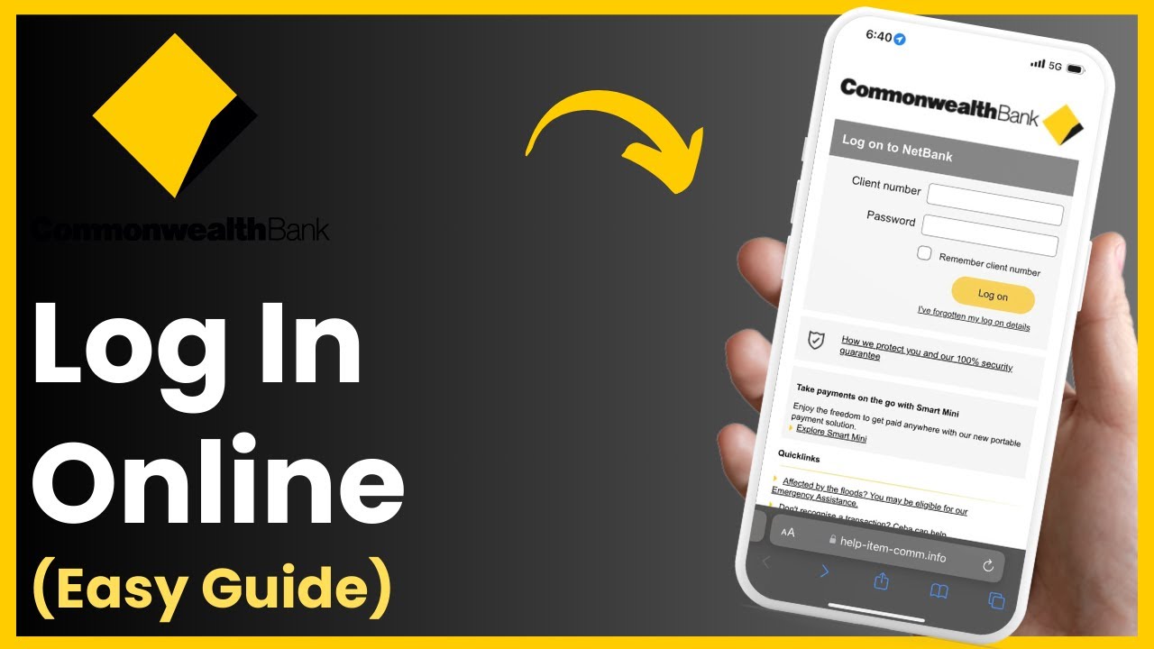 How To Log In Commonwealth Bank Of Australia - YouTube