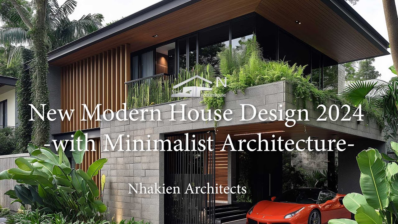 Streamlined Beauty Modern House Design 2024? / a Minimalist Touch ...
