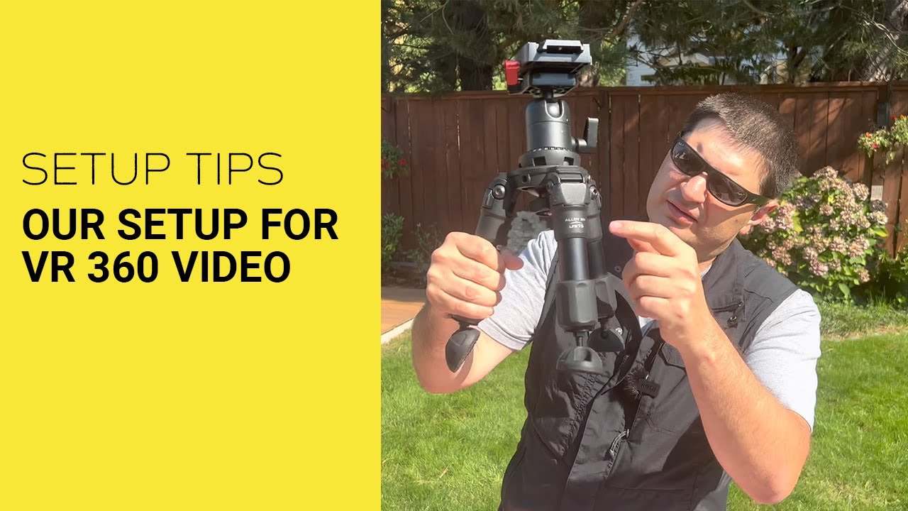 Our setup to film VR 360 video: camera - Insta360 ONE RS 1-Inch 360 ...