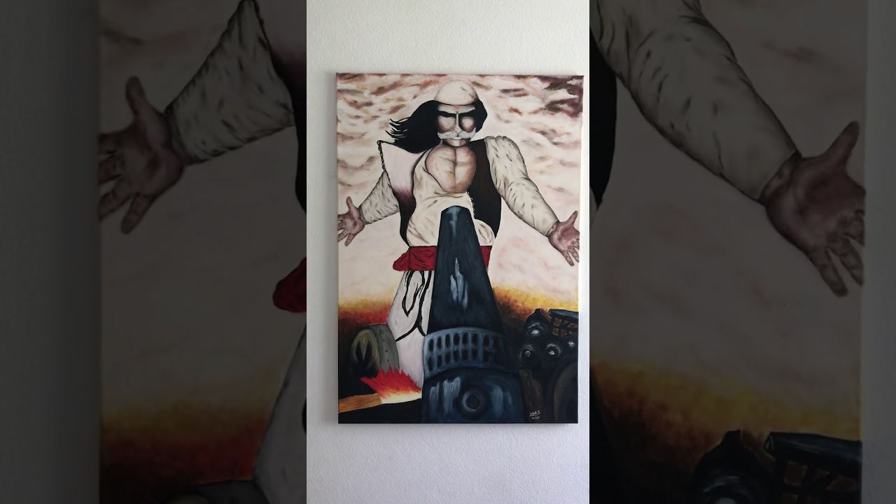 Mic Sokoli 100x70cm Piktura - YouTube