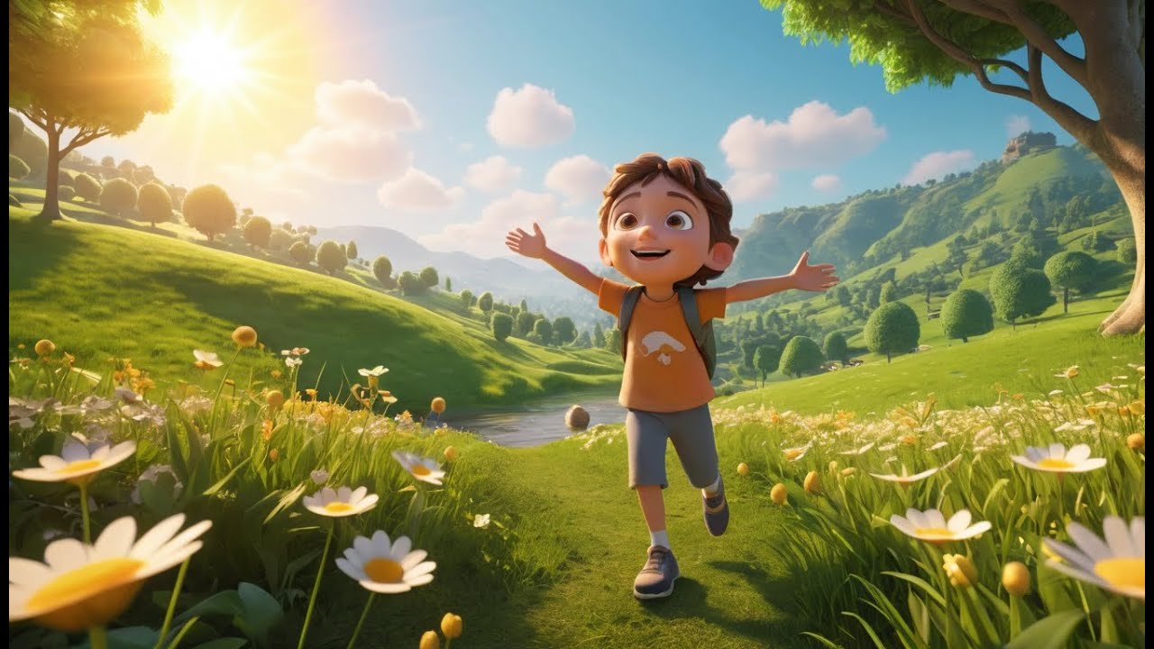 Sun, Sun, Shine So Bright | Fun Nursery Rhyme for Kids | Sing-Along ...