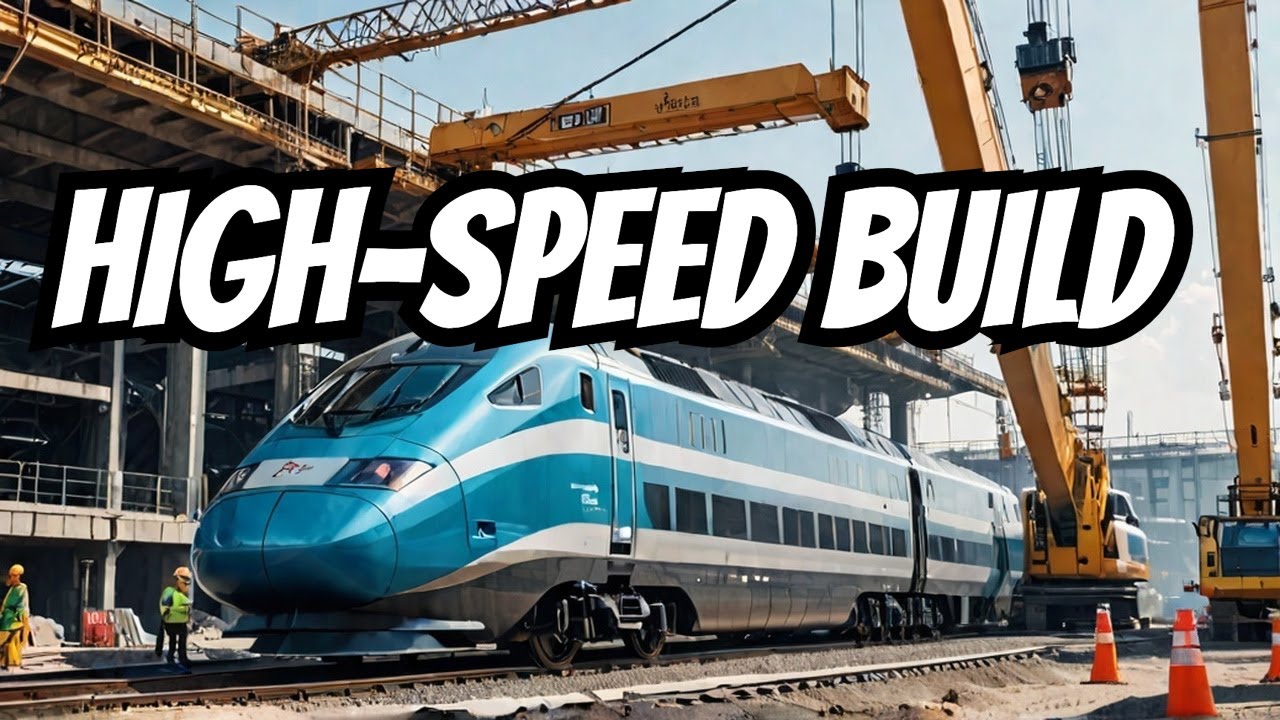 Shocking Speed: China Builds High-Speed Train in 12 Hours - YouTube