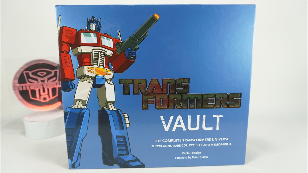 Transformers Vault Book by Pablo Hidalgo - YouTube
