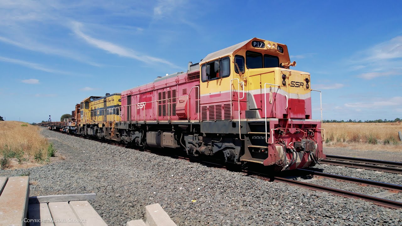 Southern Shorthaul Railroad (SSR) Broad Gauge Rail Train (21/2/2023 ...