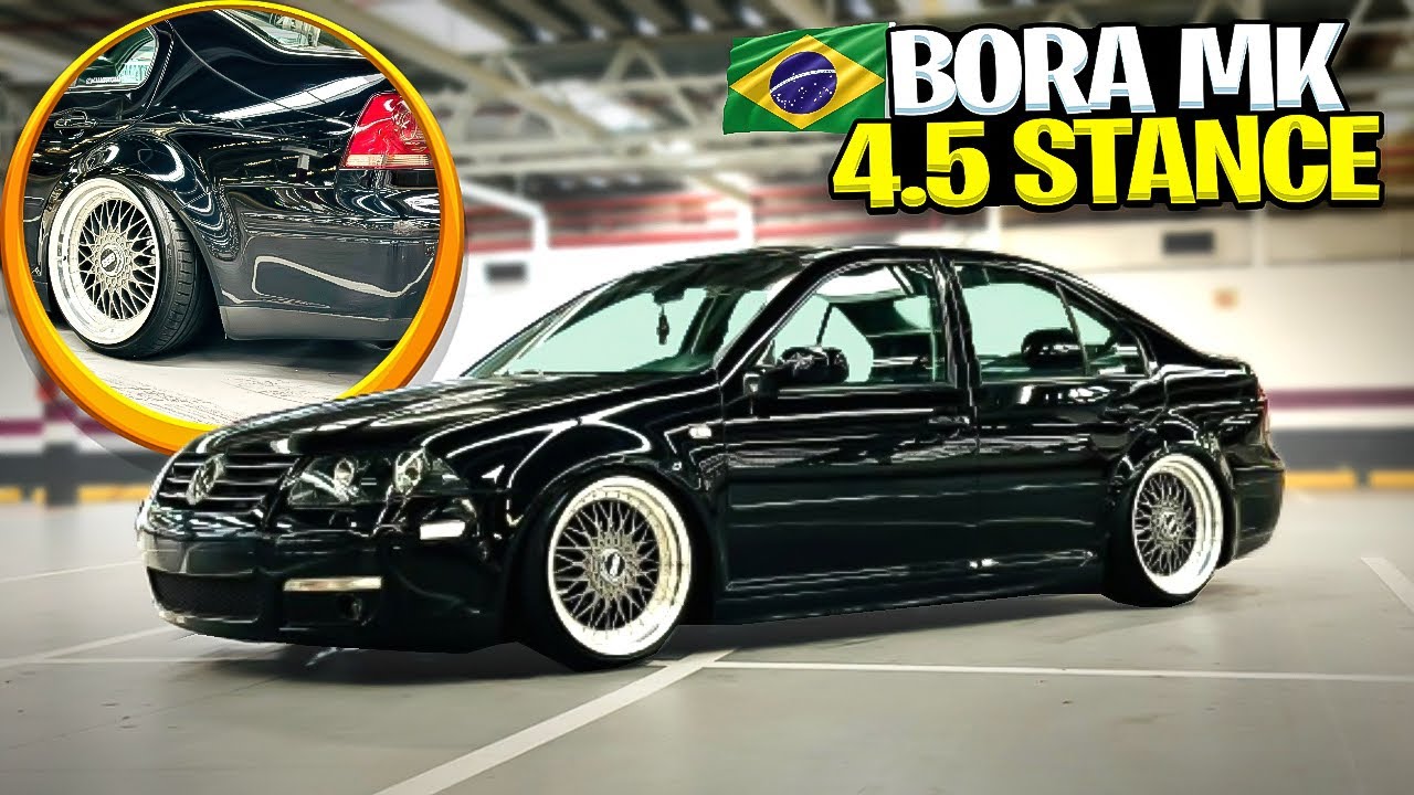 Volkswagen BORA detalhes do projeto stance - YouTube