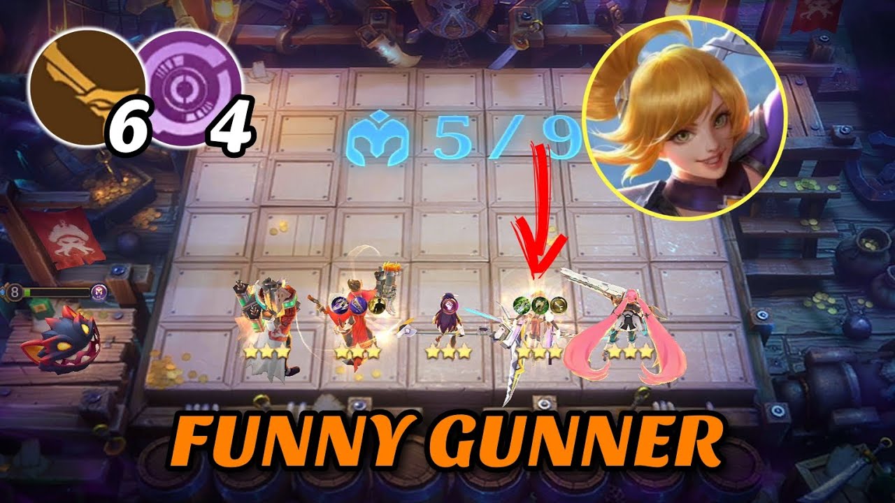 Tharz 3 - Funny Gunner! Magic Chess Mobile Legend - YouTube