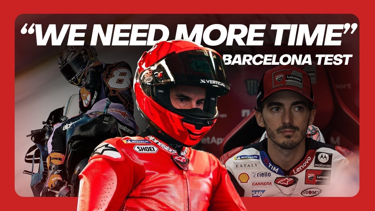 MARQUEZ LEADS DUCATI, BAGNAIA REACTS, MARTIN STEPS UP - Barcelona ...