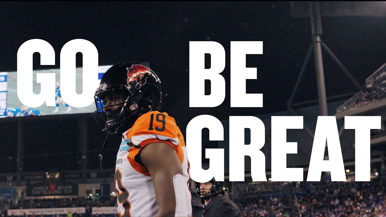 GO BE GREAT | 2023 CFL WESTERN FINAL | BC LIONS - YouTube