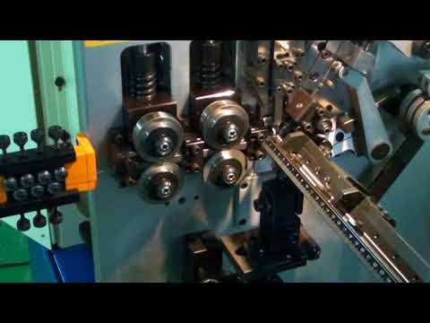 SF 101 Oil Seal Garter Spring Coiling Machine - YouTube