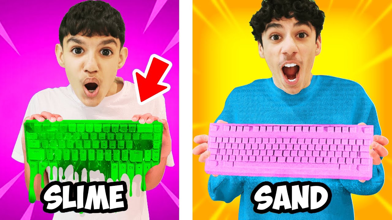 We Tested The Most Oddly Satisfying Keyboards! - YouTube