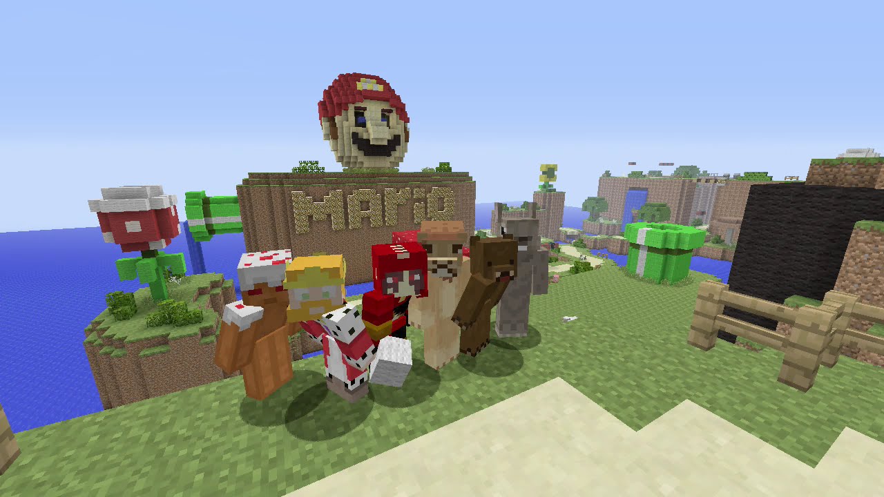 Minecraft Xbox - Mario Speed Run - Feat: LionMakerStudios, Cpt ...