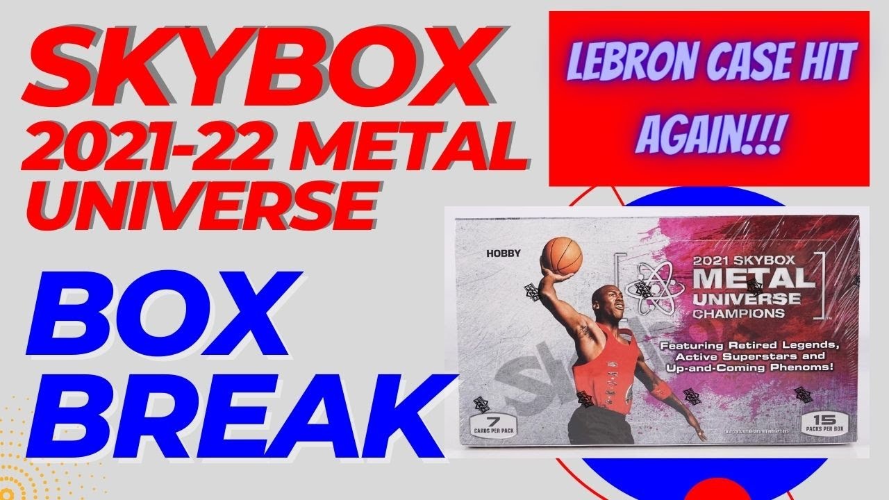 2021-22 Metal Universe Hobby Box Rip - I Hit A Really Nice Lebron ...