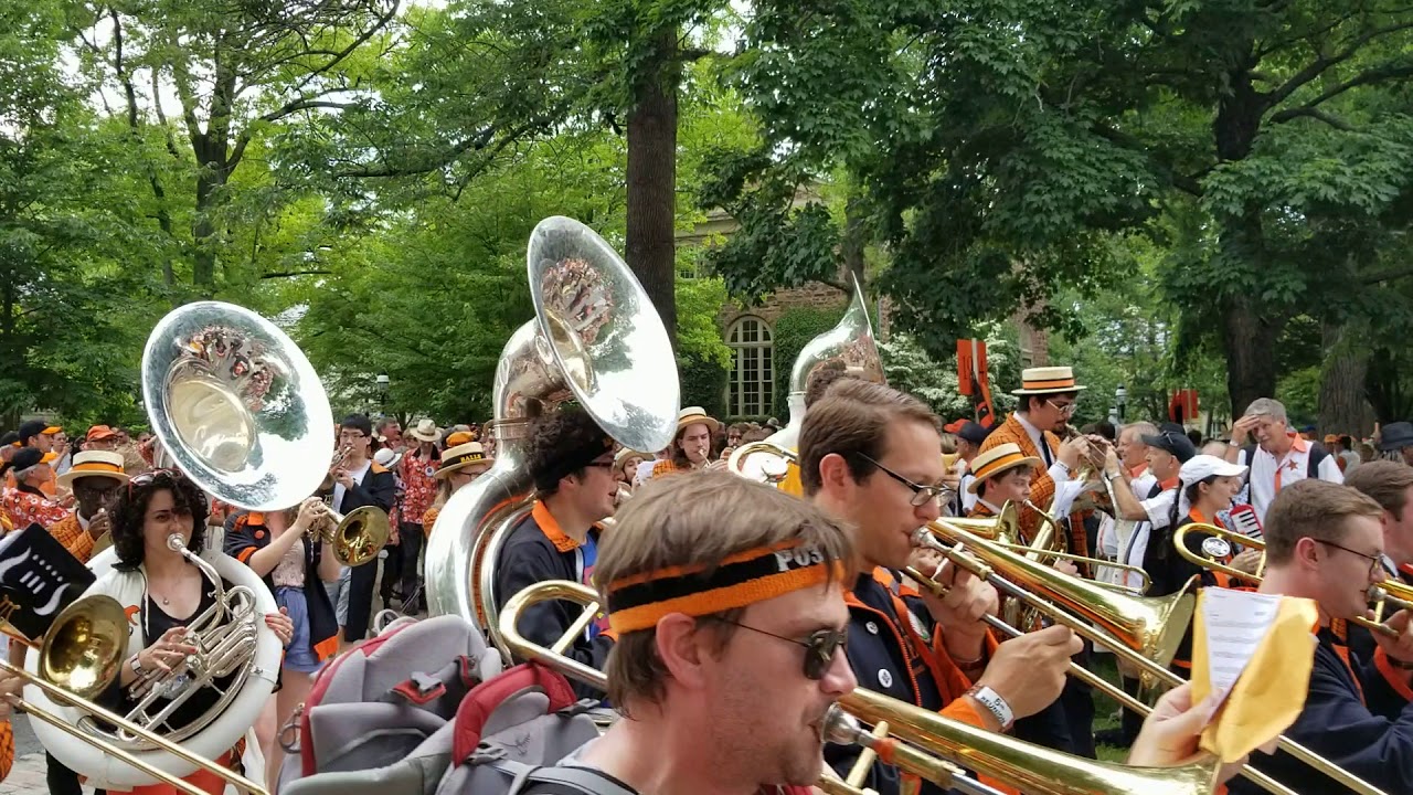 Start of Princeton P-rade 2018 - YouTube