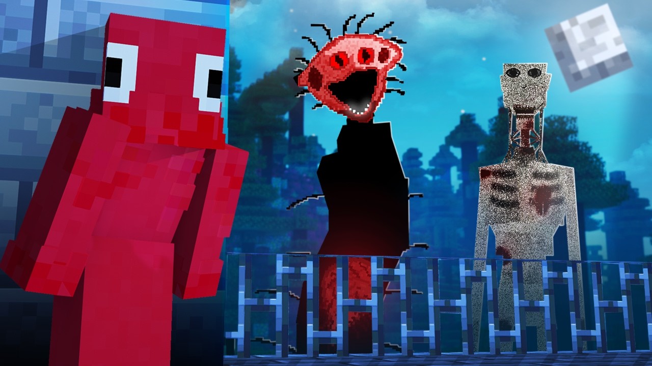 Surviving Minecraft's IMPOSSIBLE Horror Mods - YouTube