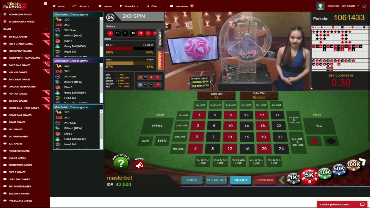 Trik Terbaru Bermain Live Games 24D Spin Auto Menang | Trik Master ...