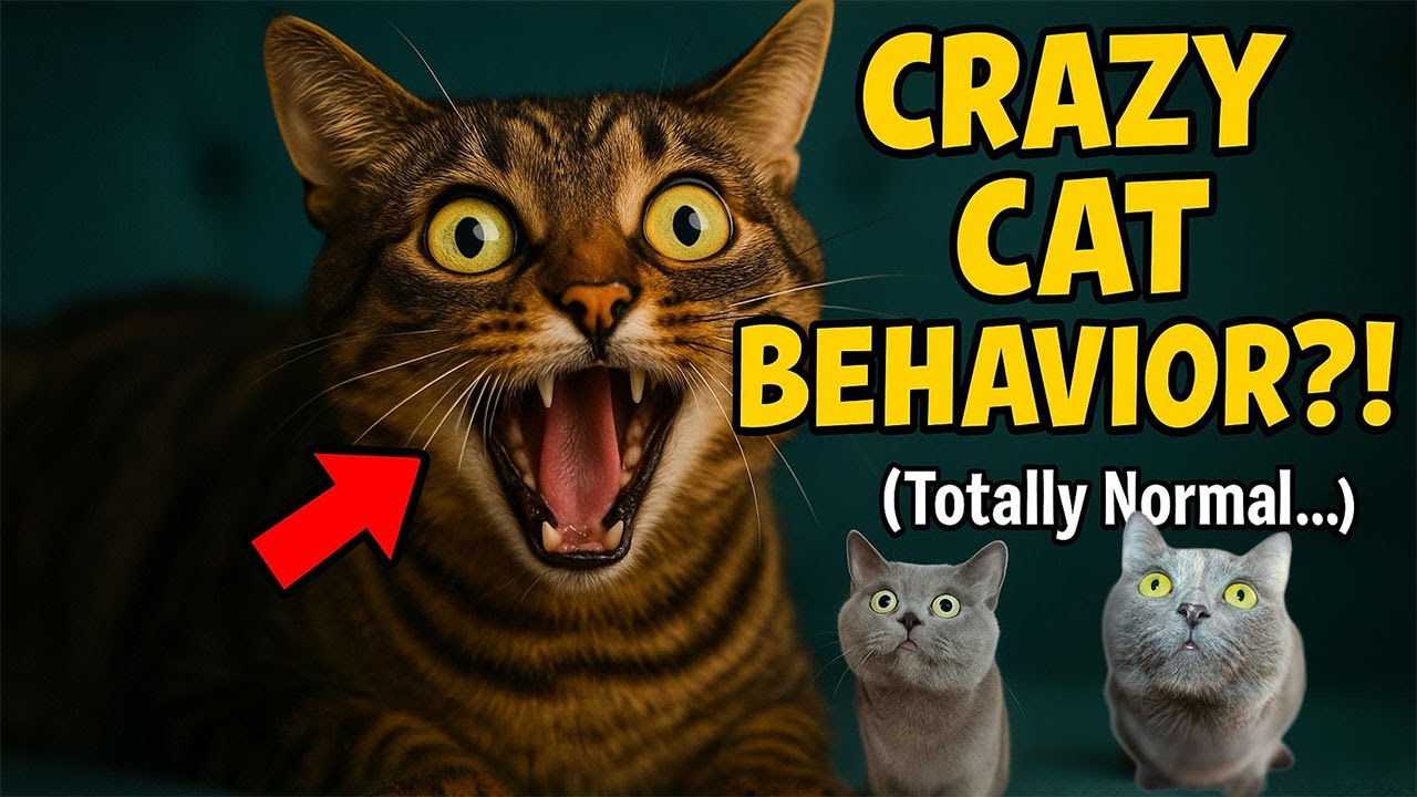 Why Your Cat's CRAZY Behavior Is Actually SUPER Normal - YouTube