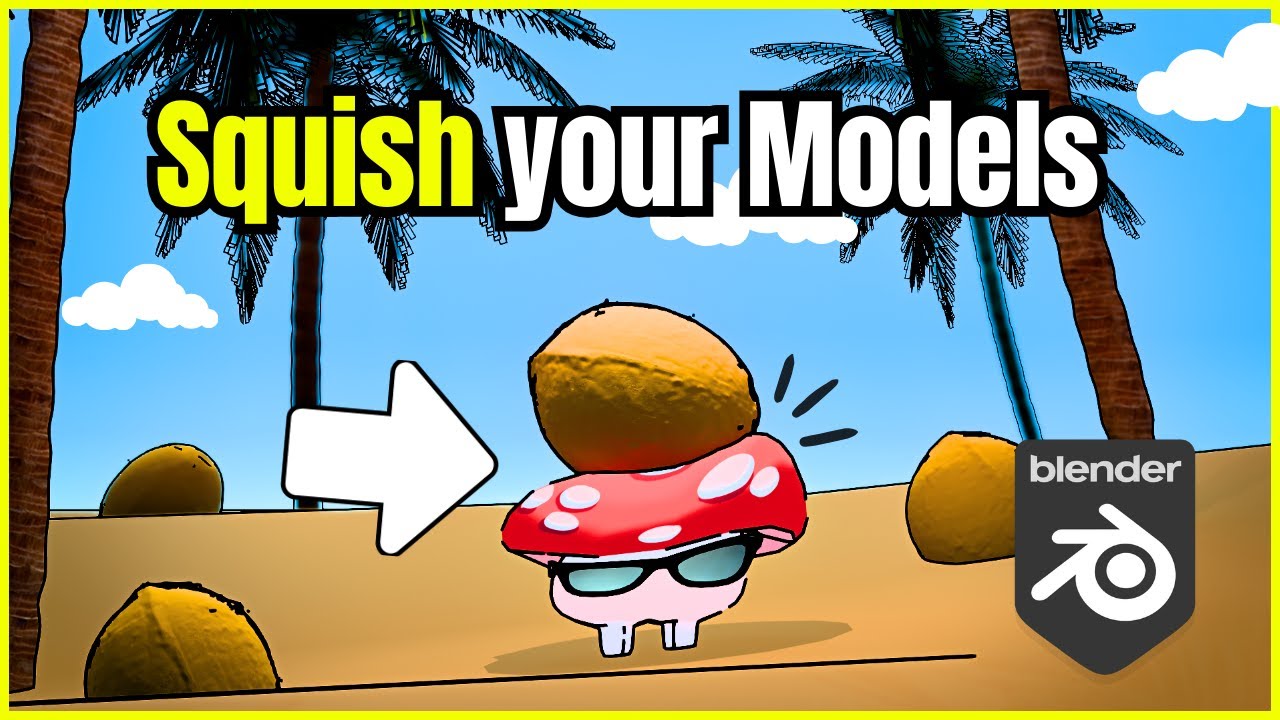 How to Squish Objects in Blender (3 Easy Methods) - YouTube