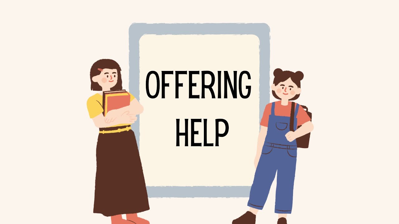 Dialogue Offering Help by Andi Widya Sari & Ashila Putri - YouTube