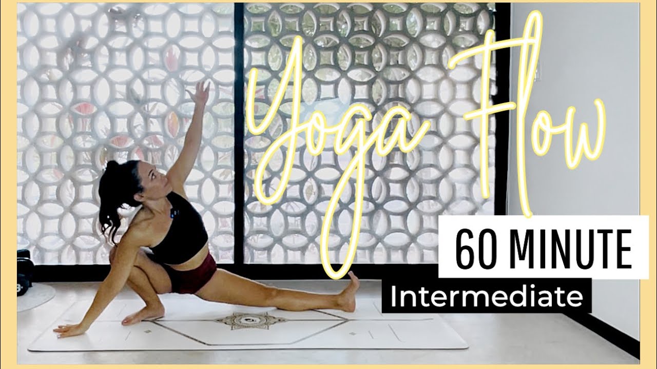60 Min | Vinyasa YOGA Flow | INTERMEDIATE level | Hips & Hamstrings - YouTube