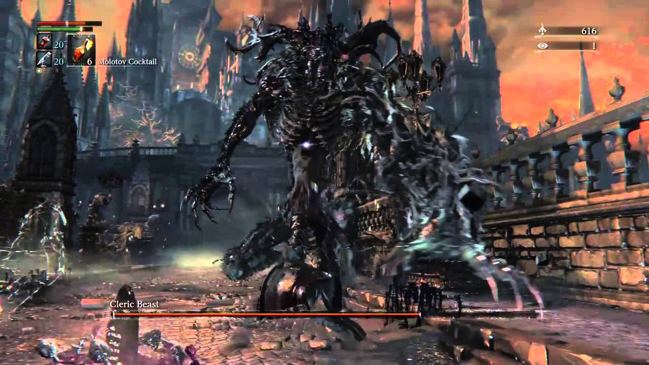 Bloodborne™_1ST BOS SUPER SAIYAN RAGE! QUIT - YouTube