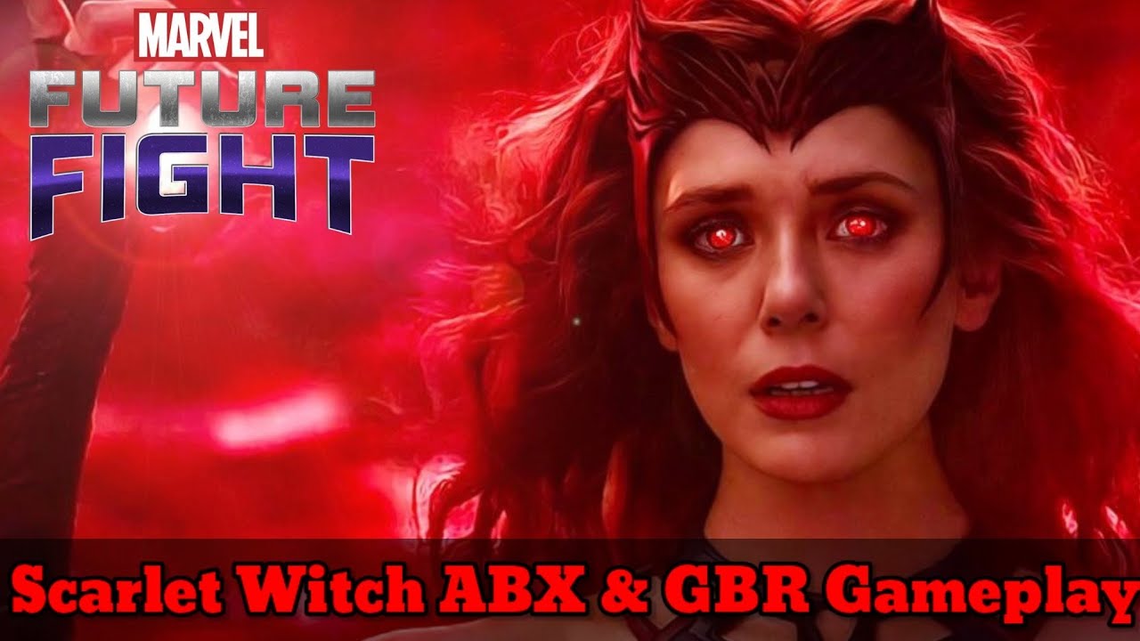 Marvel Future Fight - Scarlet Witch / Wanda ABX & GBR Gameplay - YouTube