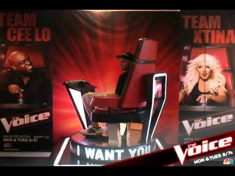 The Voice Chair Tour - YouTube
