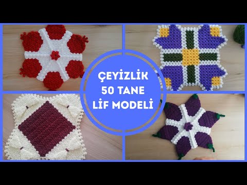 50 Tane Çeyizlik Yeni Lif Modeli 2021 | lif modelleri ve yapılışları | Lif örnekleri | lif modelleri