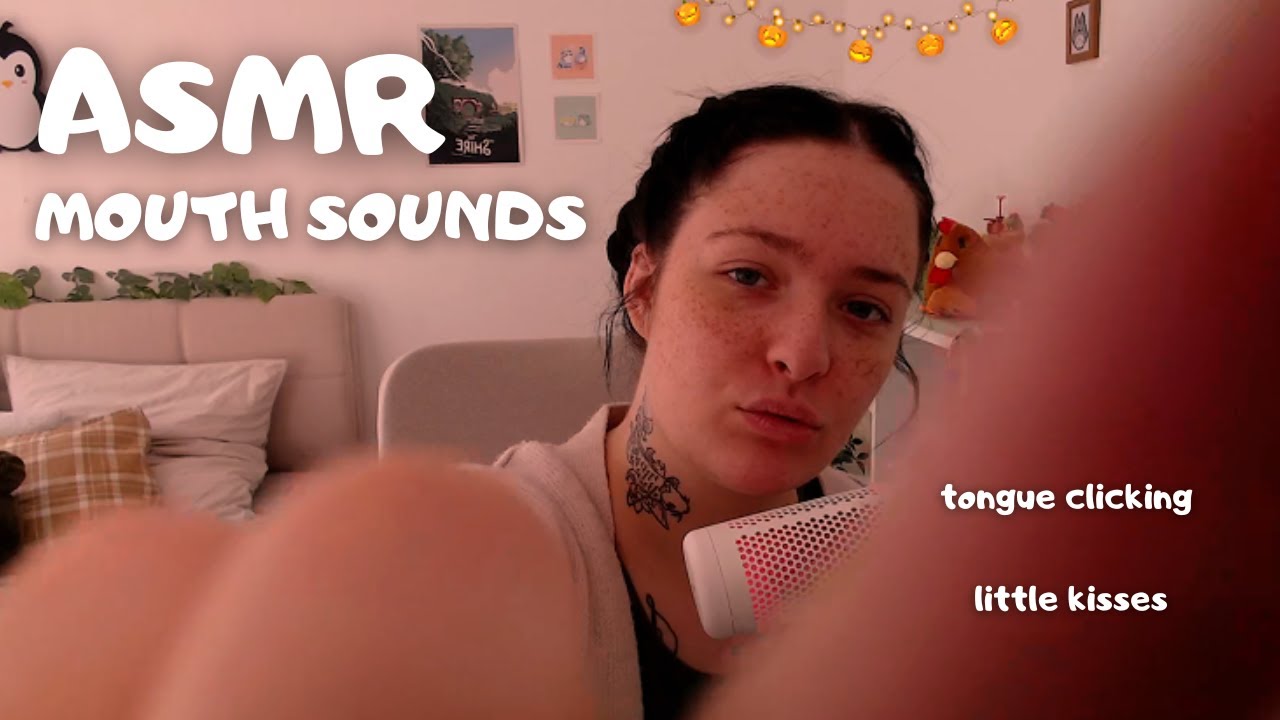 ASMR Pure Mouth Sounds | + tongue clicking, kisses, tapping - YouTube