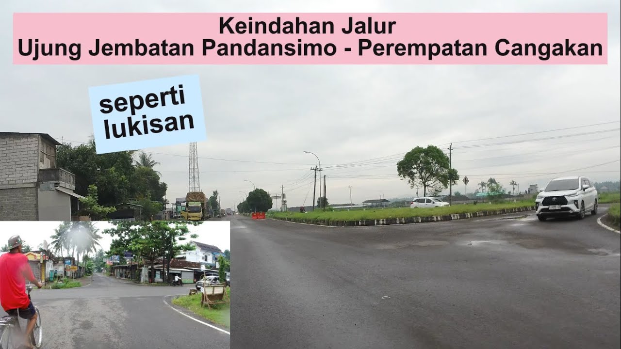 SEPERTI LUKISAN KEINDAHAN JALUR UJUNG JEMBATAN PANDANSIMO JOGJA ...