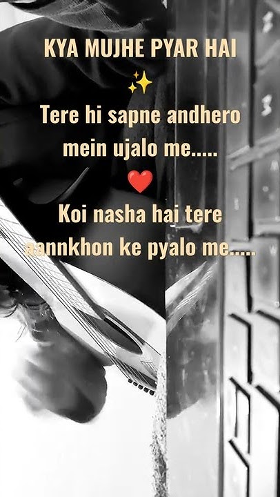 Tum kyu chale aate ho - Tere hi sapne | Kya mujhe pyar hai Guitar palm muting version #guitar # ...