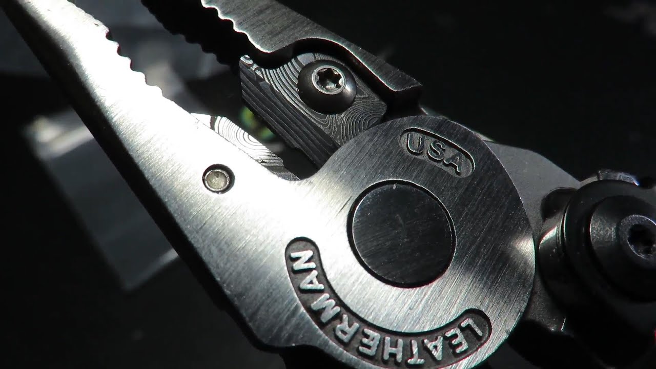 Your Leatherman ARC deserves the best: Swedish Damascus wire cutters ...