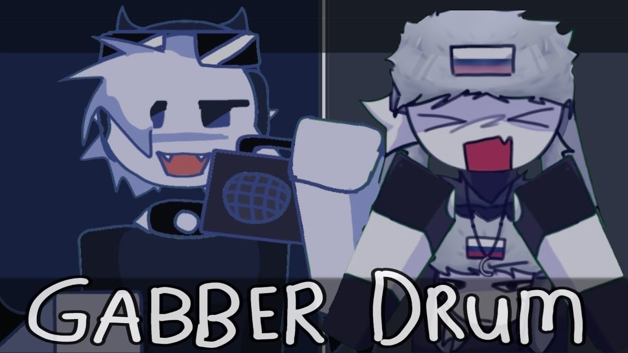 GABBER DRUM ANIMATION MEME - YouTube