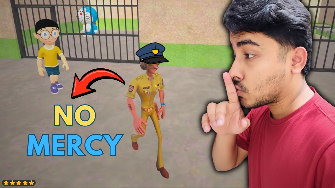 POLICE SHOWS NO MERCY ON DOORMAN - YouTube