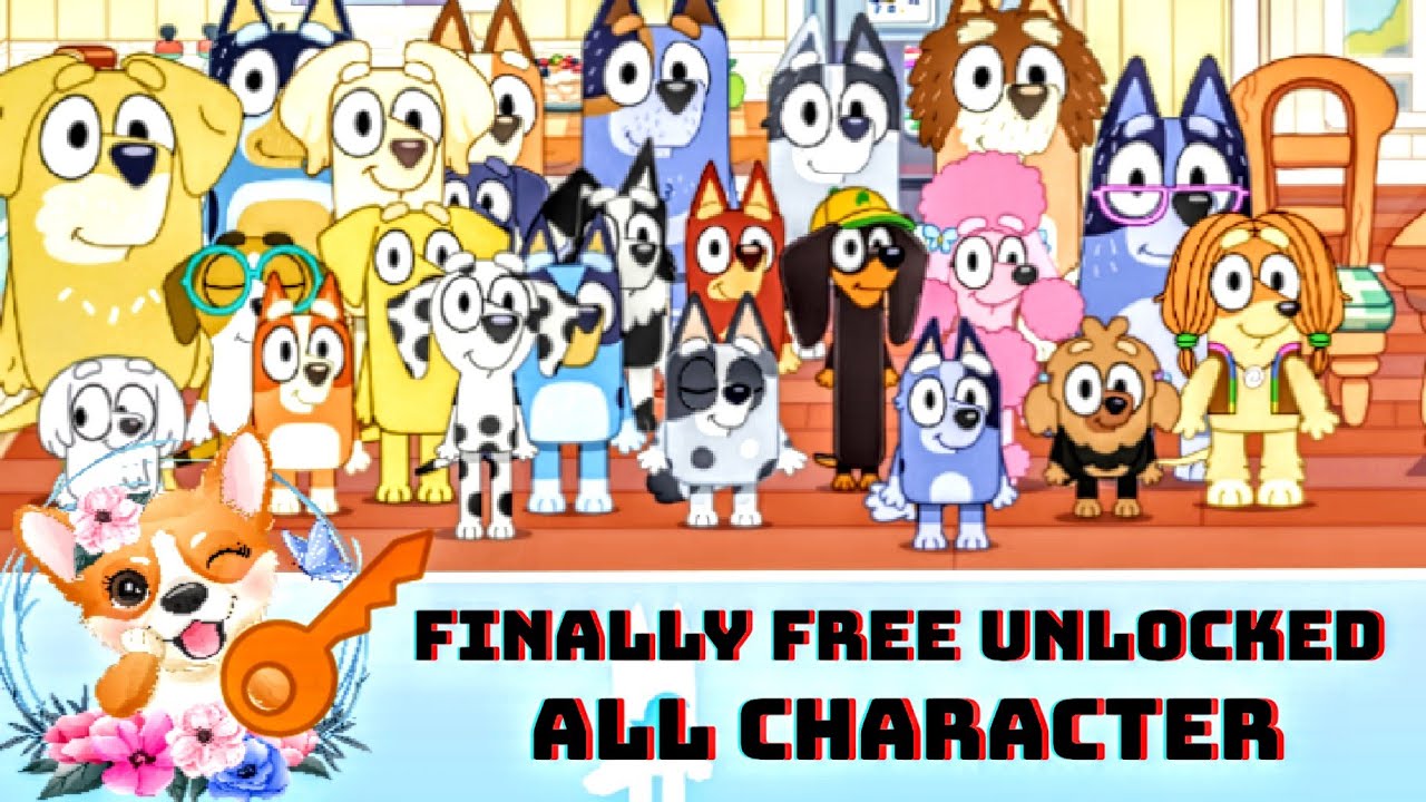Bluey The Videogame Finally Free Unlocked All Character New Update ...